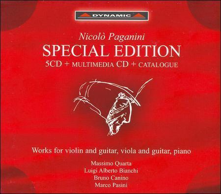 Nicol Paganini Special Edition [5 CDs + Multimedia CD + Catalogue] [Box ...