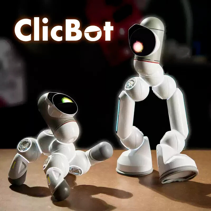 ClicBot Intelligent Programming Robot Modular Splicing Robot Master ...
