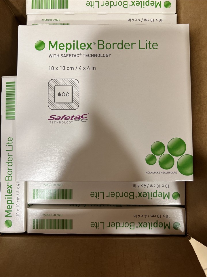 5 Boxes Mepilex Border Flex 4 x 4 in Ex Date 2026 Item 281300 | eBay