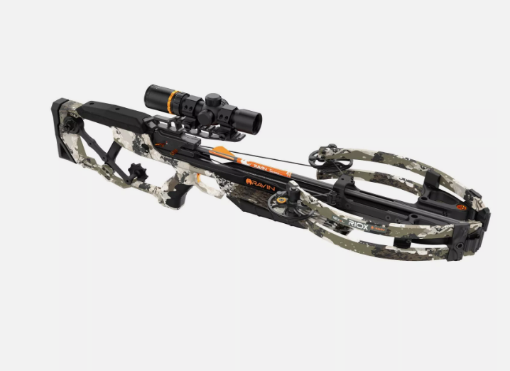 Ravin R10X XK7 Camo Crossbow Package 3 Bolts Quiver Speed Lock Scope ...