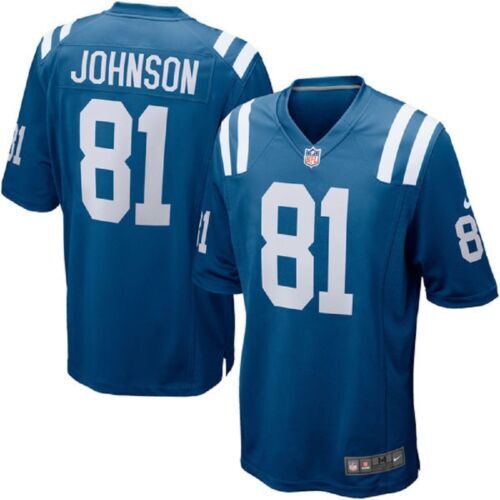Nike Youth Indianapolis Colts Andre Johnson #81 Game Jersey, Blue ...