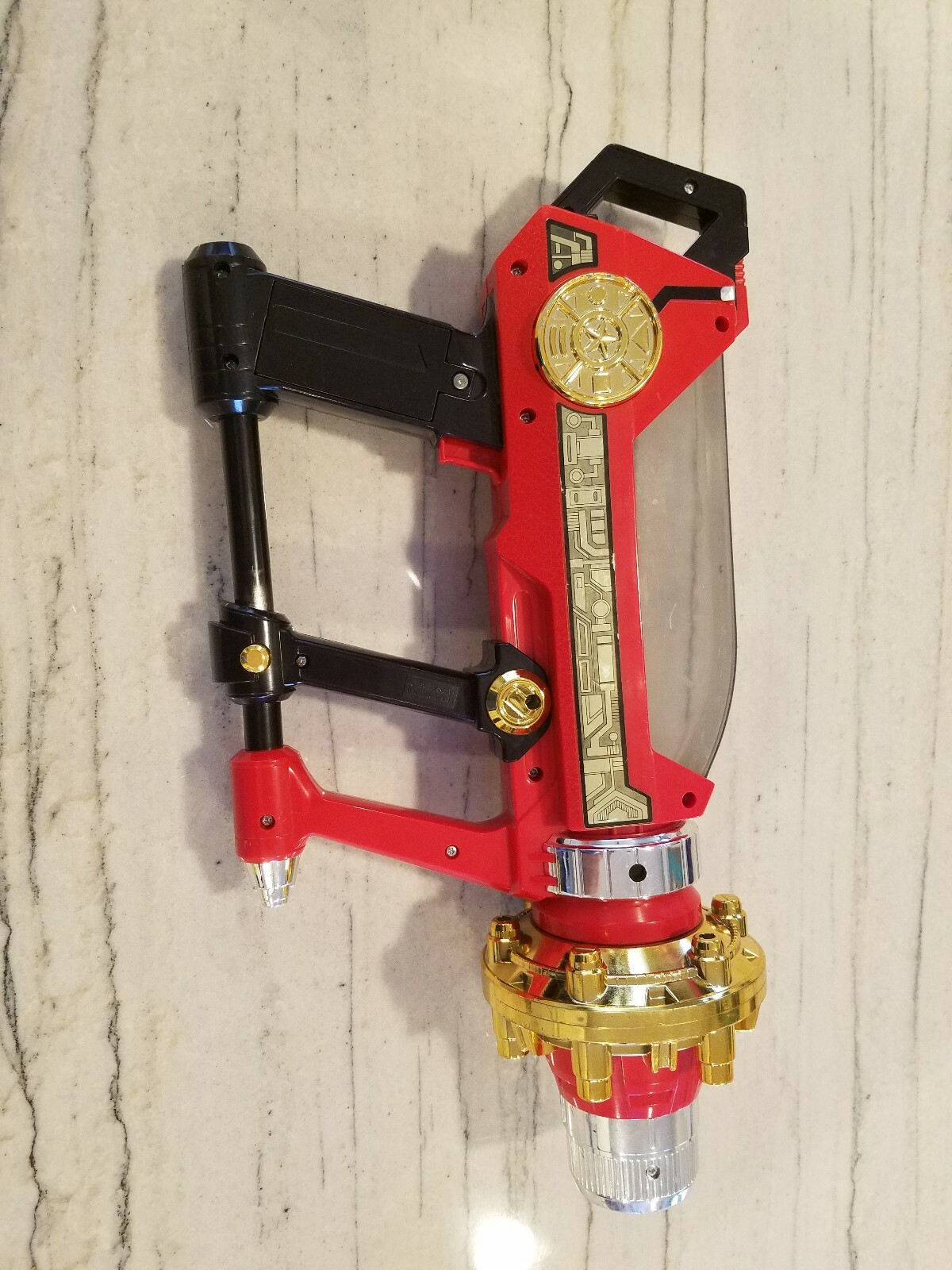 Bandai Red Power Rangers Zeo Cannon Blaster Gun 1996 | eBay