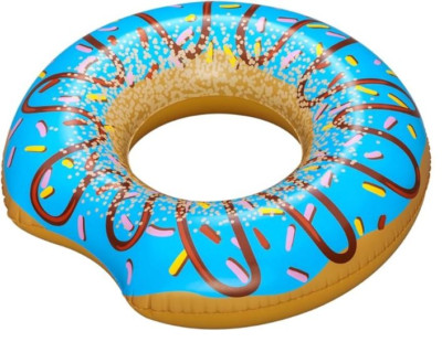 Inflatable Donut Tube Swim Ring Large 42" Jumbo Pool Float Beach ...