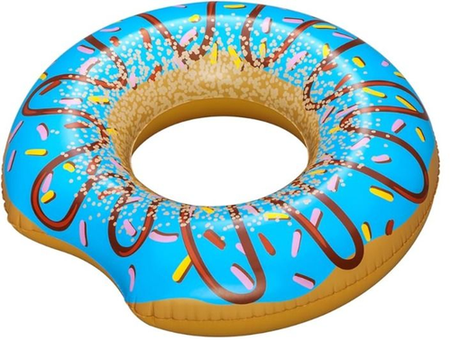 Inflatable Donut Tube Swim Ring Large 42" Jumbo Pool Float Beach ...
