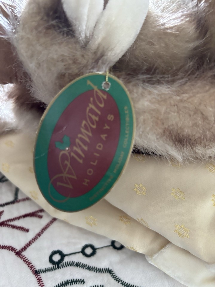 Two Beautiful Vintage Winward Holidays Christmas Boot Stocking Card ...