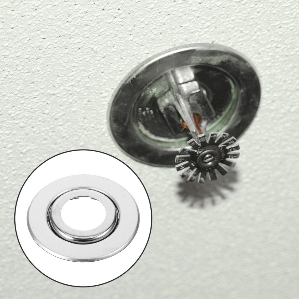 30 Pcs Ceiling Sprinkler Cover Escutcheon Plate Trim for Fire Head | eBay