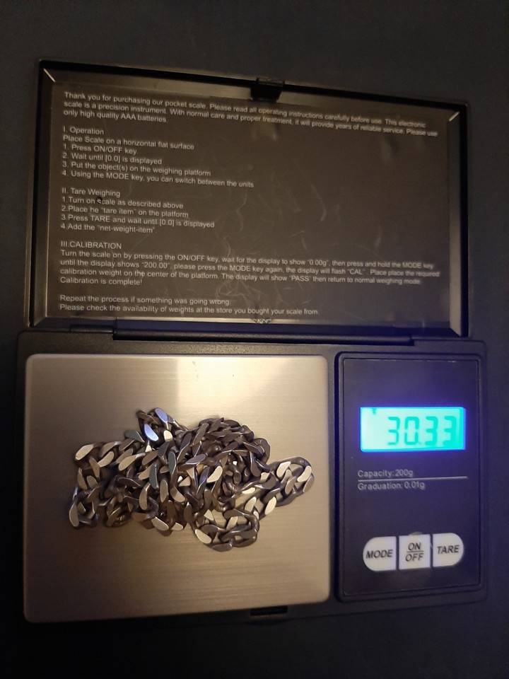 925 sterling silver curb link chain | eBay UK