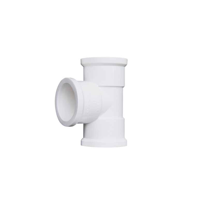 White PVC 25mm ID Pressure Pipe Fittings Metric Solvent Weld Various ...