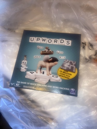 UpWords Board Game Quick Stacking & Word Hacking | eBay