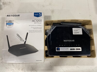 NETGEAR AC1200 1000Mbps 4 Ports 300Mbps Dual Band Gigabit Smart Router ...