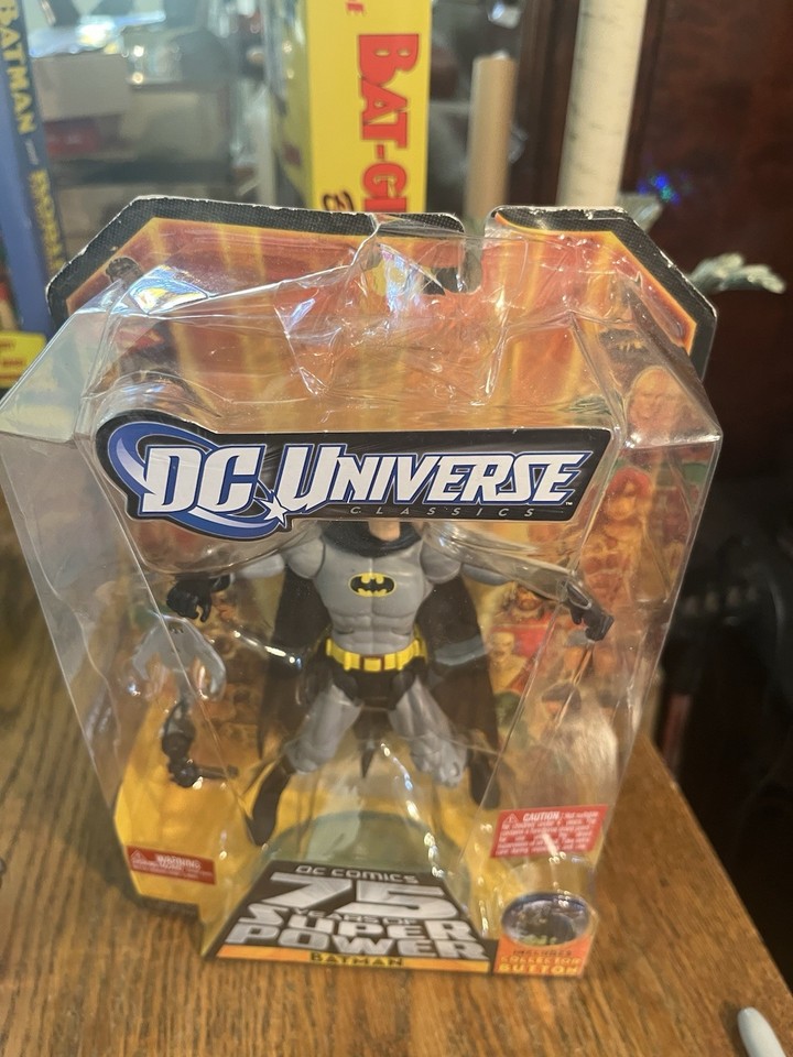 Mattel DC univers Dc comics 75 years of super powers Batman action ...