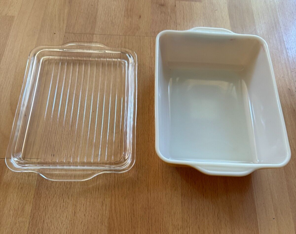 Brown Pyrex 0503 Ovenware Dish With 503C Lid 1 1/2 Quart 8.5” x 6.75 | eBay