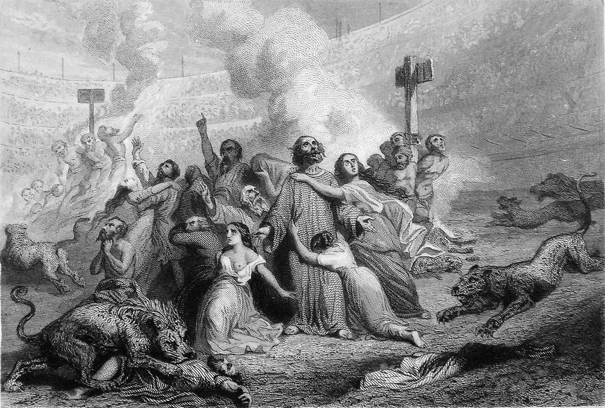 Paintings Of Christian Martyrs