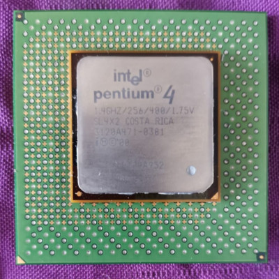 Intel Pentium 4 1.4 GHz 1.4GHZ/256/400, SL4X2 Socket 423 | eBay