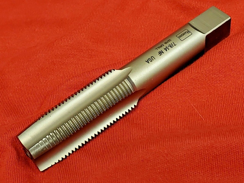 Various Brands SAE Hand Tap Carbon Steel 1/4" to 1" NC & NF Taper Plug ...