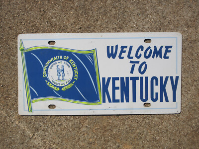 Welcome to Kentucky Booster License Plate United We Stand Commonwealth ...