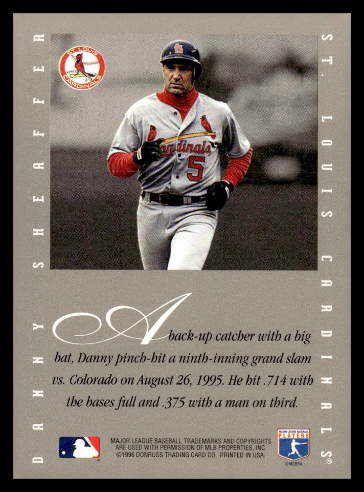 1996 Leaf Signature Series Danny Sheaffer Auto | eBay