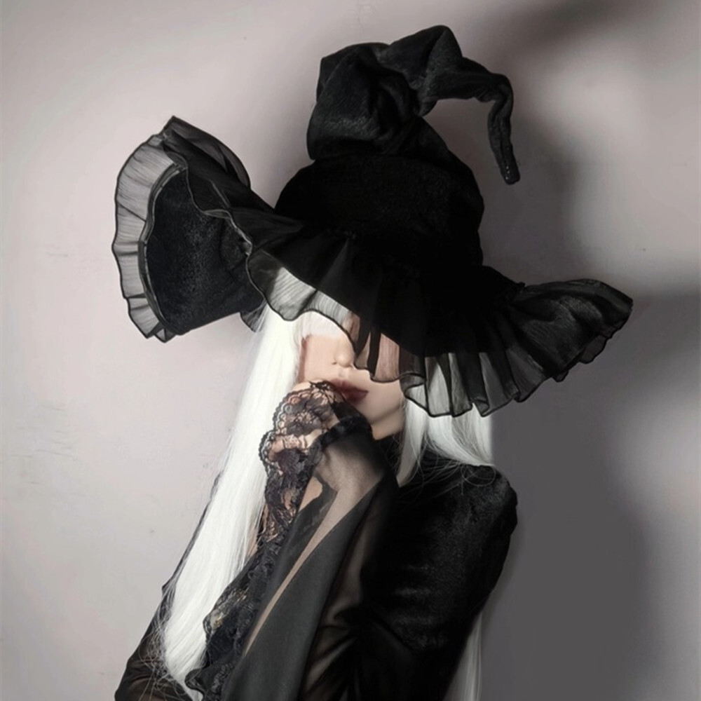 Lolita Dress Skeleton Midi Top Hat Goth Hat Steampunk Hat Midi Top Hat ...