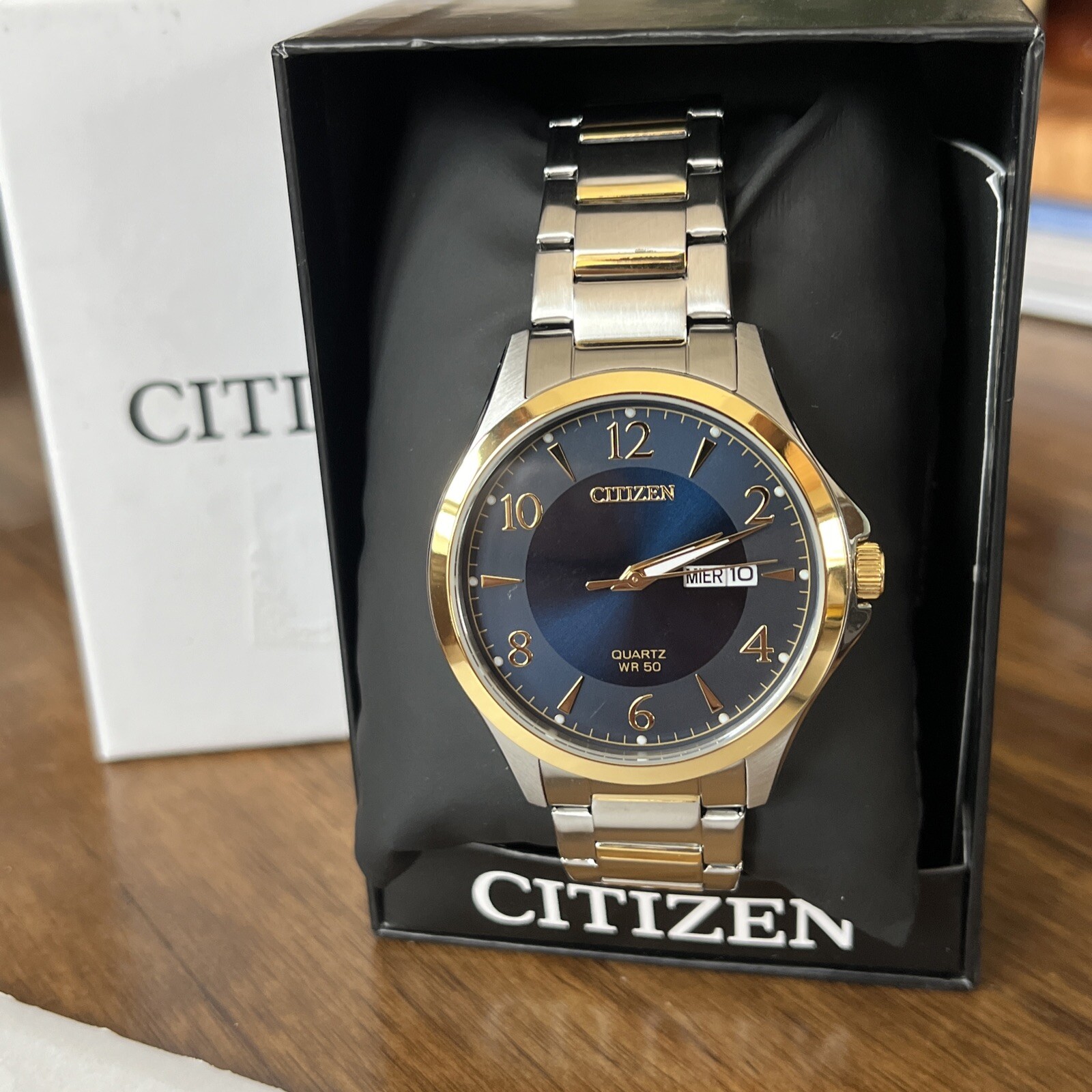 CITIZEN Quartz CHANDLER Two-Tone Men's Watch - BF2005-54L MSRP: $150 | eBay