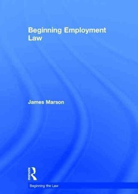 Beginning Employment Law, Hardcover by Marson, James, Like New Used ...