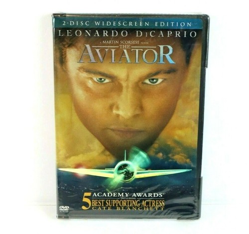 The Aviator DVD Leonardo Dicaprio 2-Disc Widescreen Edition New Sealed ...
