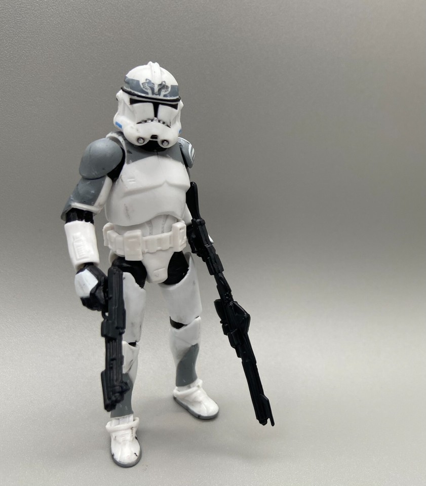Custom Star Wars 3.75in Wolfpack Clone Trooper Figure wolffe commander ...