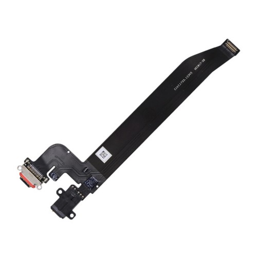 NAPPE DOCK FLEX CONNECTEUR DE CHARGE USB C + PRISE JACK DU ONEPLUS 5T ...