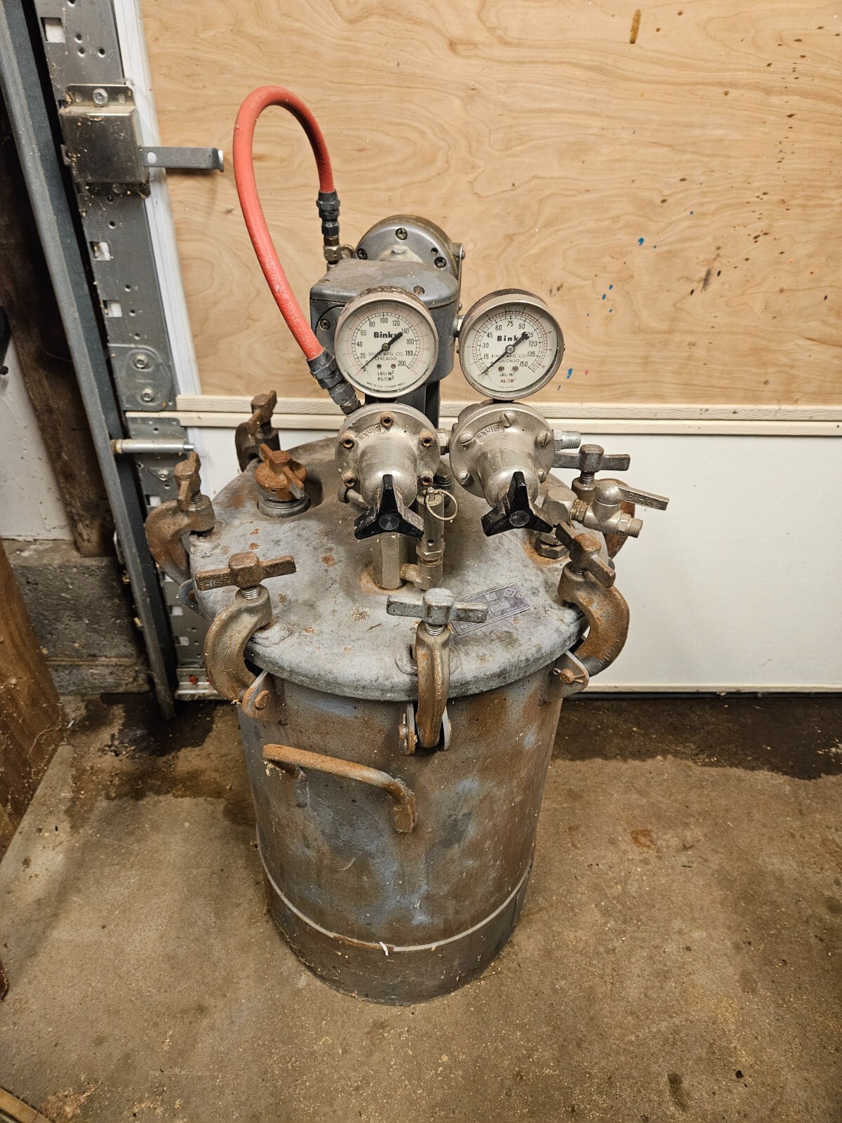 1979 Vintage Binks 10 Gal. Pressure Pot | eBay