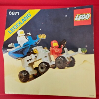 Vintage 1984 LEGO 6871 Star Patrol Launcher 100% Complete with ...