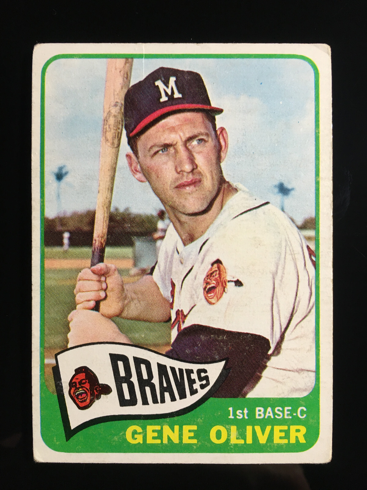 1964 Gene Oliver Topps #106 Milwaukee Braves Baseball card | eBay