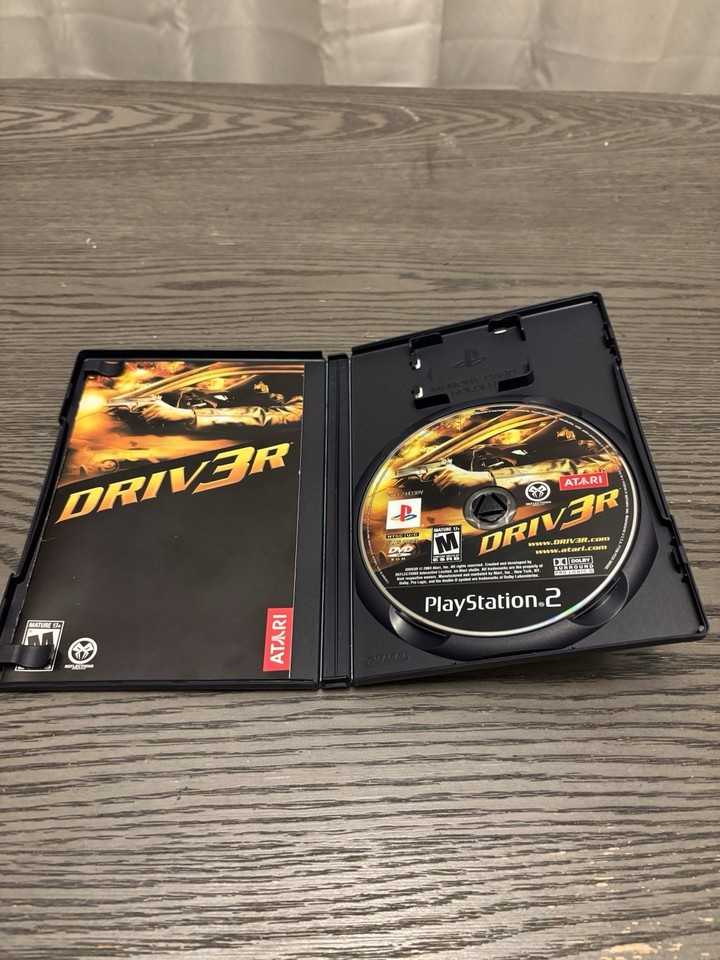 Driv3r Driver 3 Sony PlayStation 2 PS2 Complete CIB 742725244337| eBay