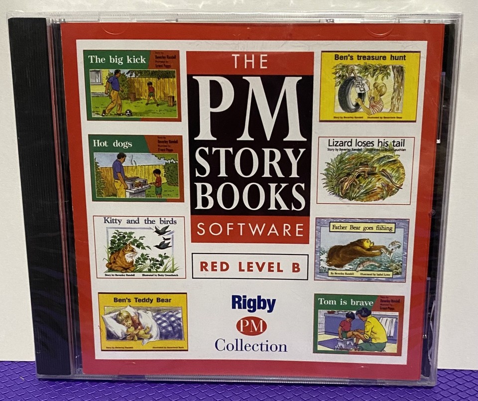 The PM Story Books Software Red Level A and Red Level B (2 CDs ...