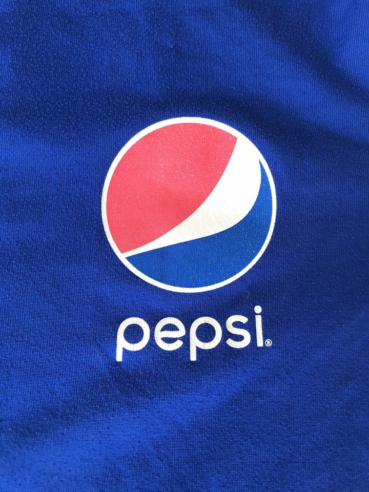 Under Armour Mens Pepsi Shirt Blue Medium Polyester PepsiCo Uniform ...