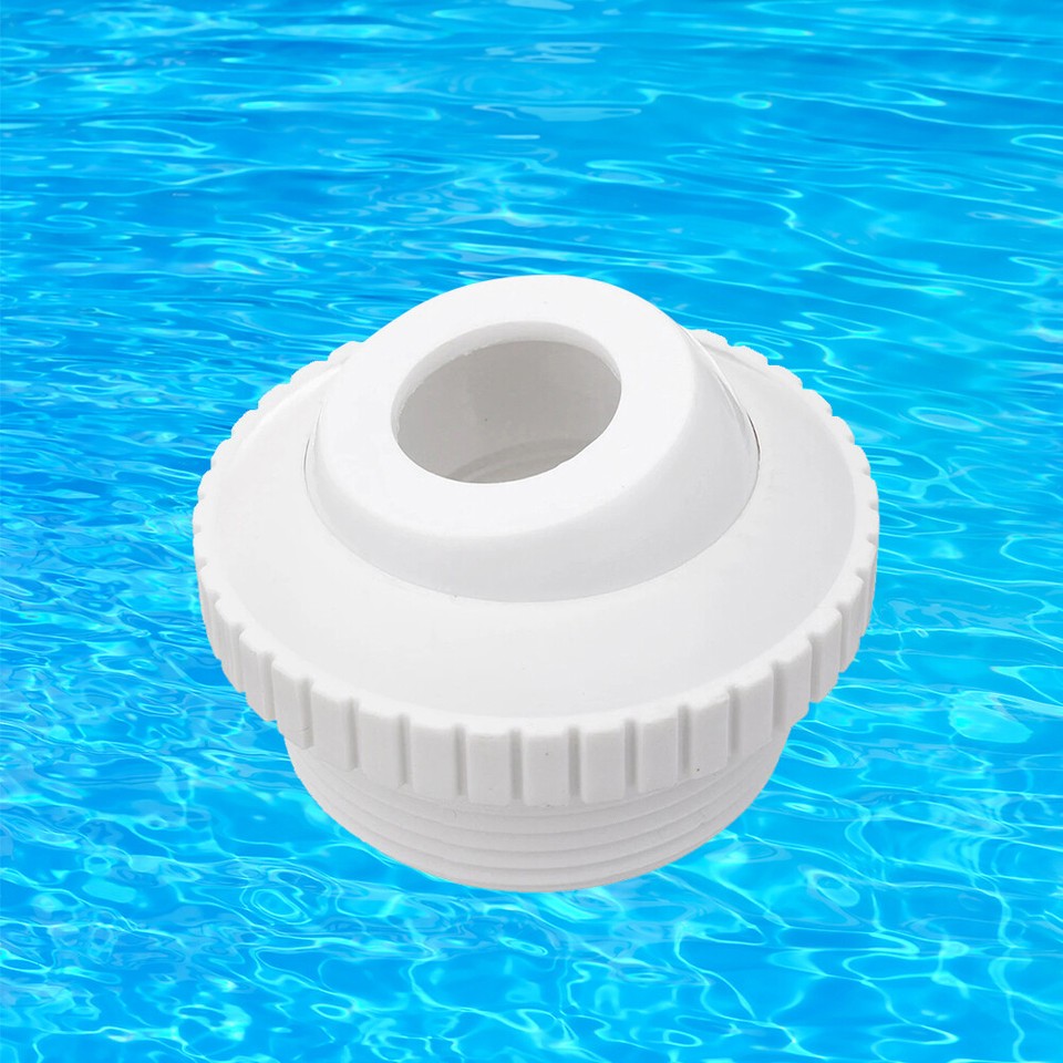Directional Flow Eyeball Inlet Jet White Spa Pool Fittings for Swimming ...