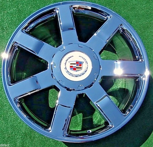 Cadillac Escalade 22 inch Wheels Chrome Set 4 New OEM Factory GM style ...
