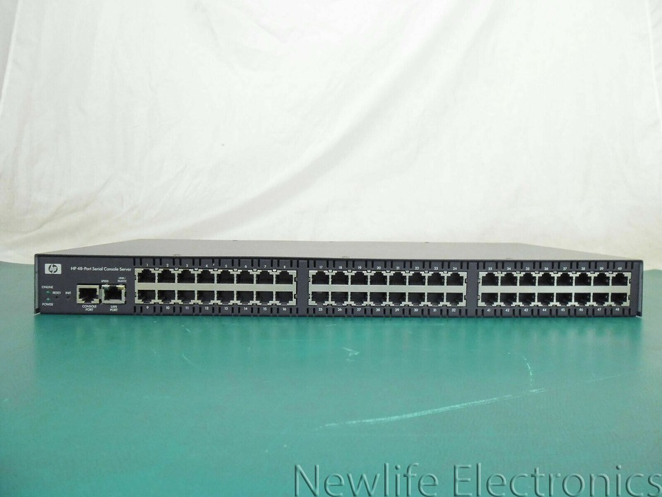 HP 379884-001 48-port KVM Serial Console Switch | eBay