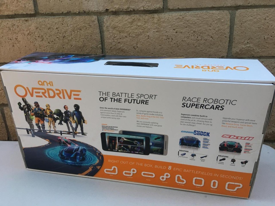 Anki Overdrive Starter Kit Kids Toy RC Vehicles Battlefield Brand New ...