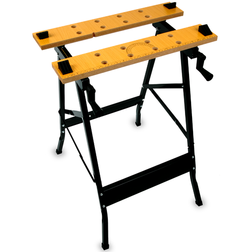 FOLDABLE WOODEN WORKBENCH BENCH WORK PORTABLE CLAMPING FOLDING WORKTOP ...