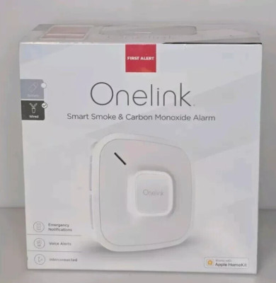 NEW First Alert Onelink Smart Smoke & Carbon Monoxide Alarm - Wired ...
