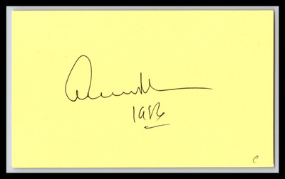 Edward Albee - Actor - 3x5 Card - Signed / Autograph (c) | eBay
