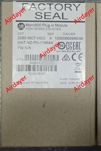 ALLEN-BRADLEY 2080-MOT-HSC MICRO800 PLUG-IN MODULE NEW IN BOX FAST SHIP ...