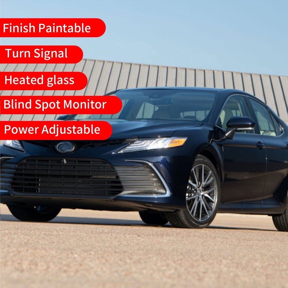 Side Mirror for 2018-2023 Toyota Camry Power Heated Lamp BSM Left ...