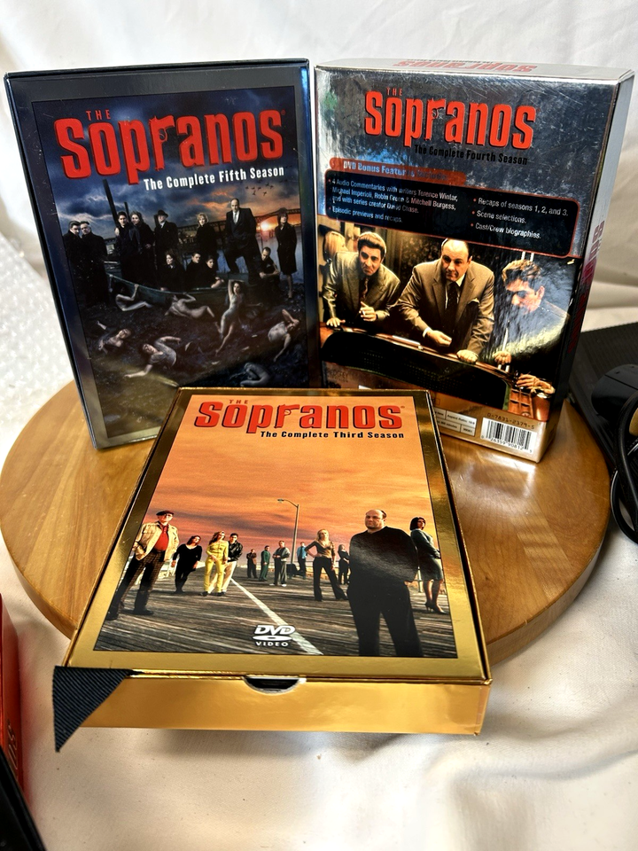 HBO The Sopranos Seasons 1-5 Complete DVD Collection Near Mint ...