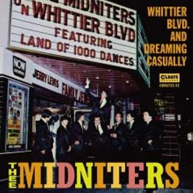 Thee Midniters Whittier Boulevard and Dreaming Casually Japan Music CD ...