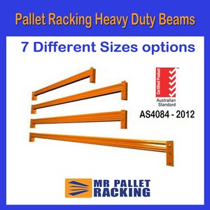 NEW PALLET RACKING BEAMS - DEXION COMPATIBLE INDUSTRIAL SHELVING 7x ...