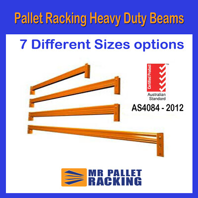 NEW PALLET RACKING BEAMS - DEXION COMPATIBLE INDUSTRIAL SHELVING 7x ...
