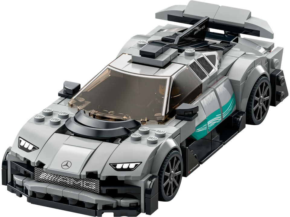 LEGO 76909 Speed Champions Mercedes-AMG Project One + Custom Red ...