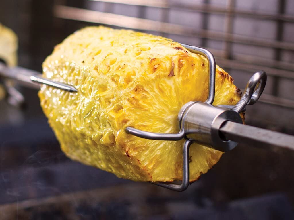 Electric Rotisserie BBQ Grill Roaster Spit Rod 4W Camping Chicken Pig ...