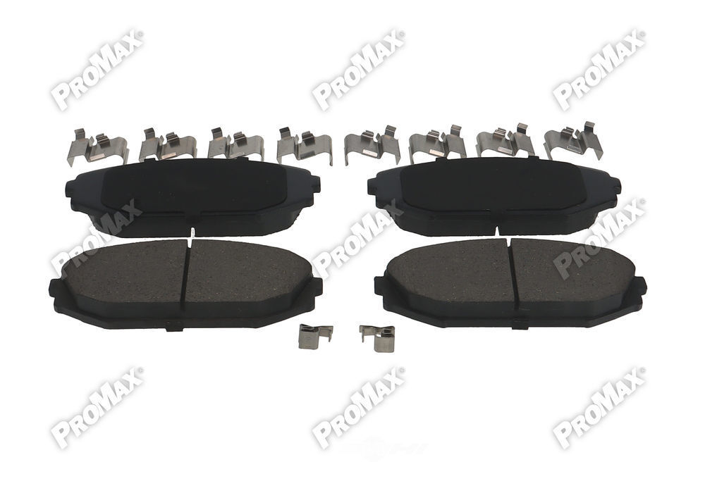 Disc Brake Pad Set-Select Ceramic With Hardware Kit Promax 57-793 for ...
