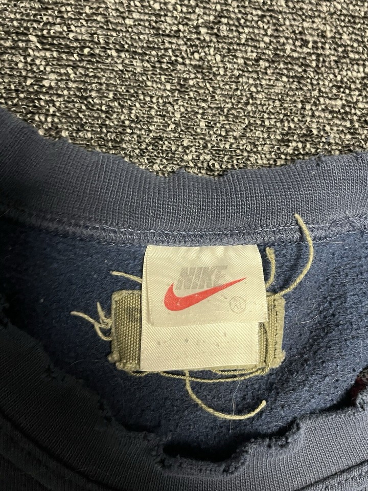 Defective Garments Custom Nike Vintage Sweatshirt XL 100% Authentic | eBay